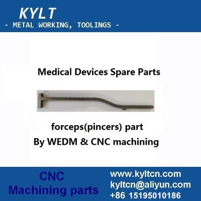 China metal medical operating forceps parts making for sale