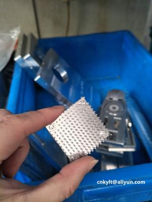 China Electronic radiator by aluminum CNC machining, Precision Aluminum cooler making for sale