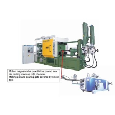 China Magnesium alloy die casting machine for sale