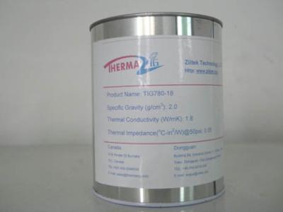 China TIG™780-18 White Thermal Conductive Grease 1.8W/mK with 0.05℃-in²/W Thermal Resistance for LED Lighting for sale