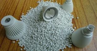 China TCP100-25-06A White Nylon Thermal Conductive Plastic 2.5 W/mK 150℃ Heat Deflection for LED Lighting for sale