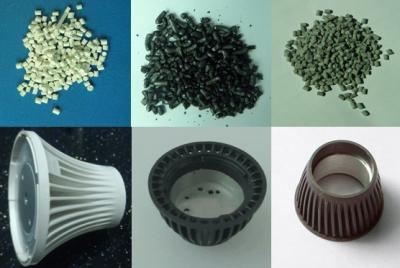 China TCP™100-18-06A Thermally Conductive Plastic LED Housing 1.8W/mK UL94-V0 30% Lighter Than Aluminum for sale