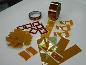 China PET Double Sided Kapton Tape 117N/25mm Tensile Strength 7000VAC Voltage Breakdown for Electronics for sale