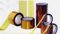 China PET Double Sided Kapton Tape 117N/25mm Tensile Strength 7000VAC Voltage Breakdown for Electronics for sale