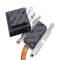 China Naturally Tacky Gray Thermal Conductive Pad 4.0 W/mK for CPU Heat Dissipation 0.25mm to 5.08mm for sale