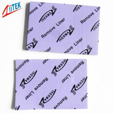 China 45 psi Silicone Thermal Gap Pad 3mm Thickness 94 V0 2.6W/mK for LED Street Light for sale
