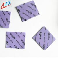 China 45 psi Silicone Thermal Gap Pad 3mm Thickness 94 V0 2.6W/mK for LED Street Light for sale