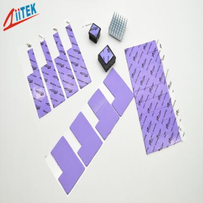 China Mass Storage Devices Applied 5.0mm 94 V0 Silicone Sheets 2.6w for sale