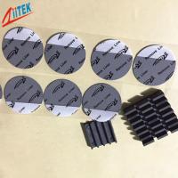 China Grey Thermally Conductive Pad 3.0 W/mK 20 Shore 00 5.0mm for Audio Video Components for sale