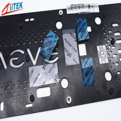 China 4W Thermal Conductive Gap Pad 20 Shore 00 3.1 G/Cc 2.0mm for Mainboard Motherboard for sale
