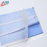 China 1.2 W/mK Silicone Thermal Pad 5500 VAC for High Speed Mass Storage Drives for sale