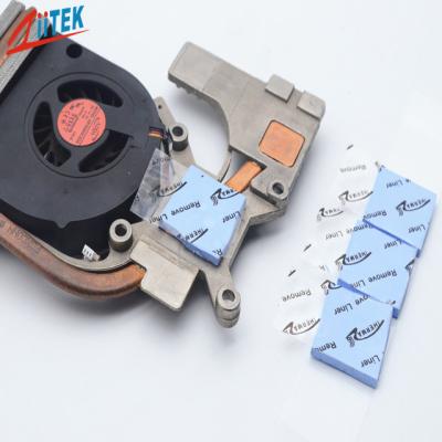 China Blue 1.2w/MK Thermal Conductive Gap Pad For LED Bar for sale