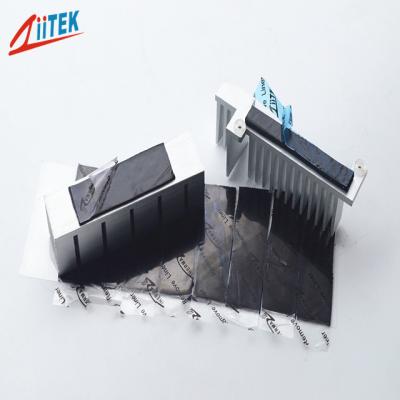 China Thermal Conductive Gap Filler 1.5 W/mK 12 Shore 00 Dark Gray Silicone Pad for IT Infrastructure for sale