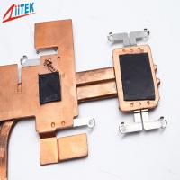 China Silicone Thermal Pad 4.5mm Thickness 1.5 W/mK for LED Ceiling Lamp Ultra Soft 12 Shore 00 for sale