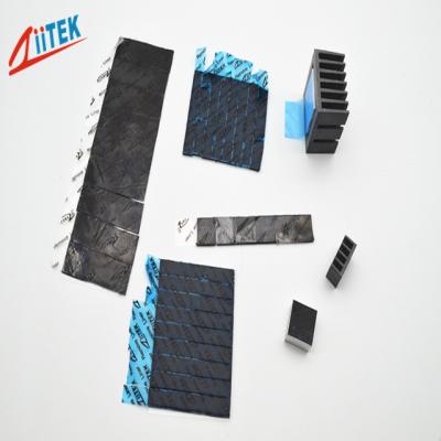 China Fiberglass Reinforced Thermal Gap Pad 1.8 W/mK 4.5mm Thickness Shock Absorbing for Automotive Electronics for sale