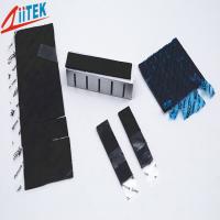 China Fiberglass Reinforced Thermal Gap Pad 1.8 W/mK 4.5mm Thickness Shock Absorbing for Automotive Electronics for sale