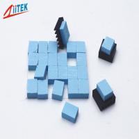China 1.0mmt Silicone Thermal Gap Pad Electrically Isolating For Automotive Electronics  for sale