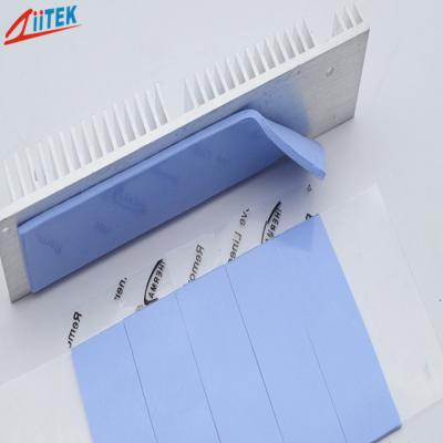 China 3.5mm Blue Silicone Thermal Pad 3.0 W/mK for Notebook Heat Dissipation for sale