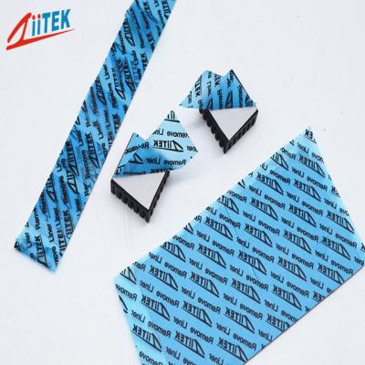 China Specific Gravity 2.9 G/Cc Thermal Gap Pad Performance Insulation Silicone For Set Top Boxes for sale