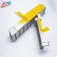 China 3.0 W/mK Thermal Conductive Silicone Pad White 0.25mm for Waterproof LED Power for sale