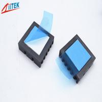 China 1.25mm Led Panel Light Thermal Conductive Silicone Pad 75±5 Shore 00 for sale