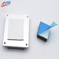 China 55±5 Shore 00 RoHS Compliant Silicone Pads for Telecommunication Hardware for sale
