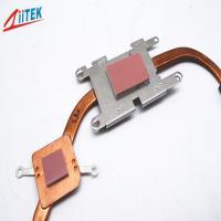 China Thermal Pad 2.0 W/mK 2.5mm Thickness Dielectric Breakdown Voltage >5000 VAC for Notebook for sale