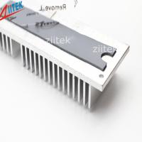China Grey 3.0 W/mK Silicone Thermal Gap Pad 35 Shore00 for Network Equipment for sale