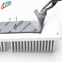 China Grey 3.0 W/mK Silicone Thermal Gap Pad 35 Shore00 for Network Equipment for sale