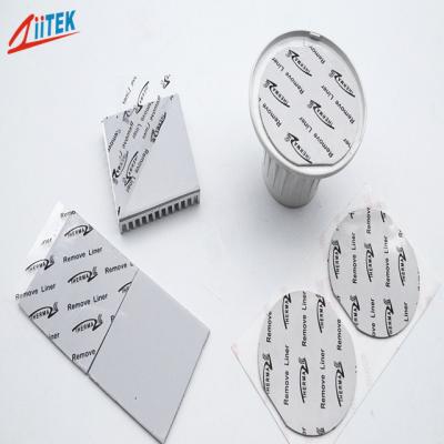 China Thermal Conductive Silicone Pad 7.5W/mK 0.5mm-5mm for LED CPU GPU Cooling for sale