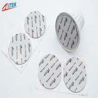 China Thermal Conductive Silicone Pad 7.5W/mK 0.5mm-5mm for LED CPU GPU Cooling for sale