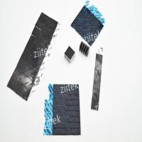 China Thermal Conductive Gap Filler Pad 2W/mK 1mm Thickness Black -50 to 200℃ for LED Lamps for sale