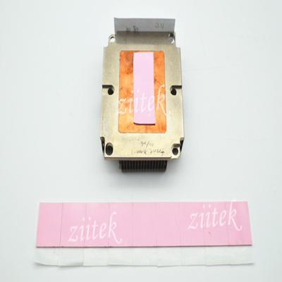 China LED Street Light Thermal Conductive Pad 1.5W/mK Silicone Rubber Sheet 2mm Thickness for sale