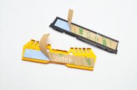 China 2017 New Silicone Materials Thermal Conductive Silicone Gap Pad With Two Side Adhesive For CPU/IC/PCB for sale