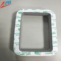 China Shock Absorption Silicone Foam Gasket 0.35 g/cm³ Density with ≤5.0% Compression Deformation for High-Temperature Applications for sale