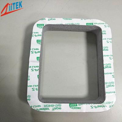 China Shock Absorption Silicone Foam Gasket 0.35 g/cm³ Density with ≤5.0% Compression Deformation for High-Temperature Applications for sale