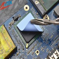 China TIS112-05 Blue Silicon Thermal Pad 0.3mm Thickness with 1.0 W/m·K Conductivity for LED Street Lights for sale