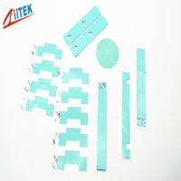 China Natural Sticky Thermal Conductive Silicone Pad 2mm Thick 1.5 W/mK for LED Lights for sale
