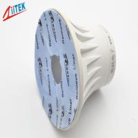 China Blue 5.0 W/mK Ultra Soft Thermal Gap Filler Silicone Rubber Sheet with Adhesive Coating for AI Processors Servers for sale