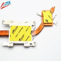China 2 W/mK Thermal Gap Filler Pad Ceramic Filled Silicone 55 Shore 00 for LED Lighting for sale