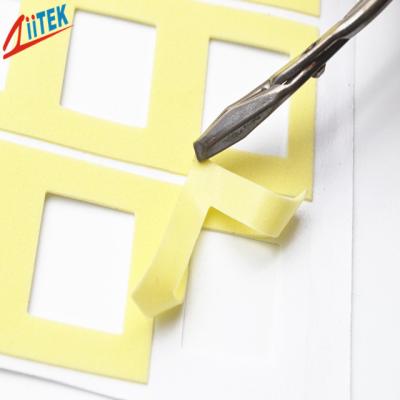China Z-Foam7000W High Temperature Resistant Sponge Gasket - 0.1 g/cm³ Density, 27 Shore A Hardness for Heat Dissipation for sale