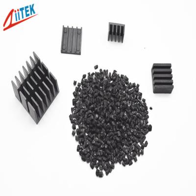 China Black Nylon Thermal Conductive Plastic TCP 300PS-01PA - 0.8W/mK, 150℃ Heat Deflection, UL94 V-0, 1.65g/cm³ Density for sale