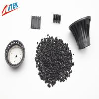 China Black Nylon Thermal Conductive Plastic TCP 300PS-01PA - 0.8W/mK, 150℃ Heat Deflection, UL94 V-0, 1.65g/cm³ Density for sale