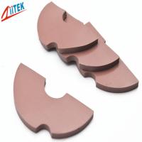 China Thermal Conductive Silicone Pad 1.5W/mK 2mm Thickness for CPU GPU Heat Sink Cooling ROHS UL for sale