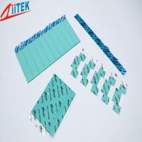 China 1.2W/mK Thermal Conductive Pad Green 85 Shore 00 for AI Processor Cooling for sale
