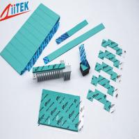 China 1.2W/mK Thermal Conductive Pad Green 85 Shore 00 for AI Processor Cooling for sale