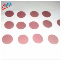 China Thermal Conductive Silicone Pad 3.0W/mK Pink Insulation Sheet for LED Lighting Heat Sink for sale
