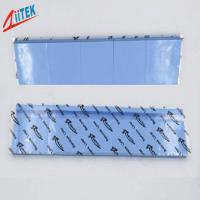 China Naturally Tacky Blue Thermal Conductive Pad 45 Shore 00 1.5 W/mK for CPU Heat Dissipation for sale