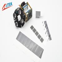 China RoHS Phase Change Material 2.5 W/mK Gray Thermal Pad for Cache Chips 0.127mm for sale