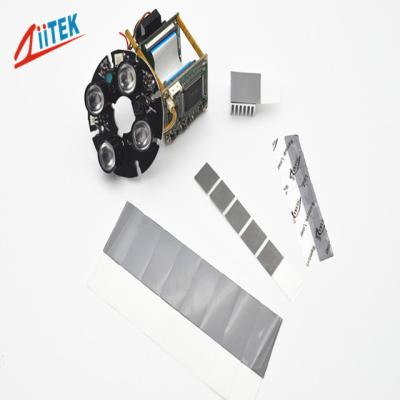 China RoHS Phase Change Material 2.5 W/mK Gray Thermal Pad for Cache Chips 0.127mm for sale